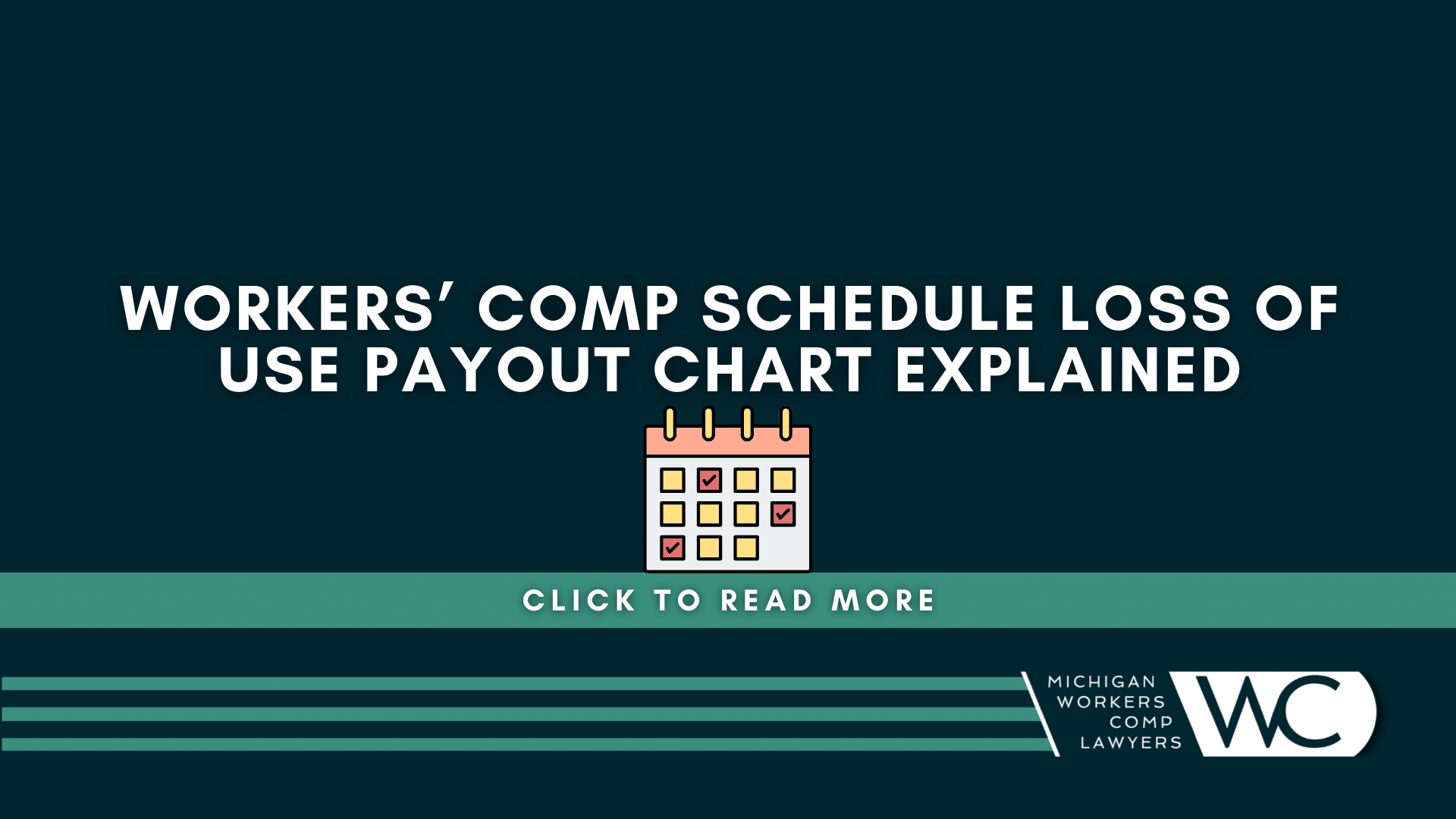 Workers' Comp Schedule Loss Of Use Payout Chart Explained
